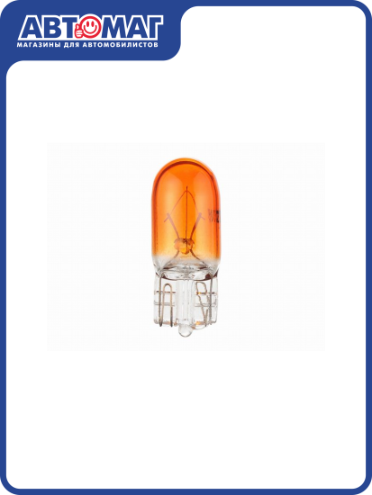 Лампа WY5W 12V 5W W2,1x9,5d PHILIPS, PHILIPS-12396NA