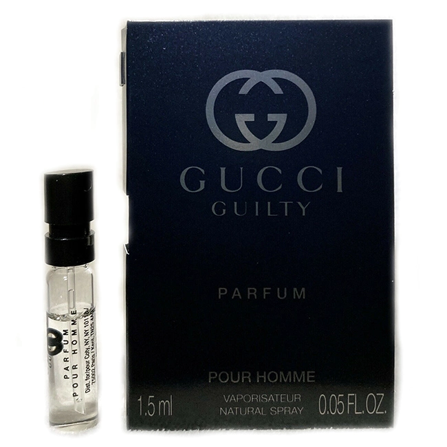 Gucci Guilty Pour Homme Parfum духи мужские 1.5 мл миниатюра - Гилти Пур Хом парфюм