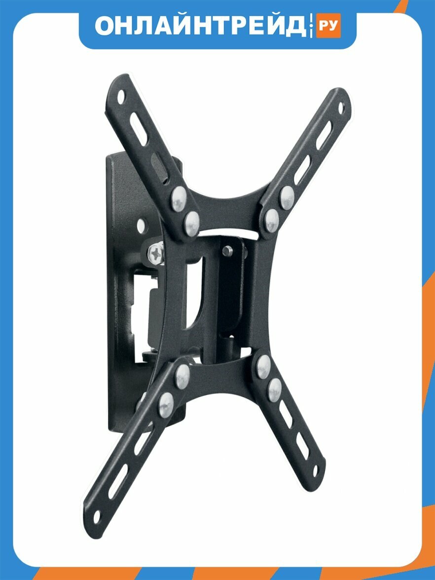 Кронштейн для телевизора Metaldesign MD 3420, 17"-43", черный