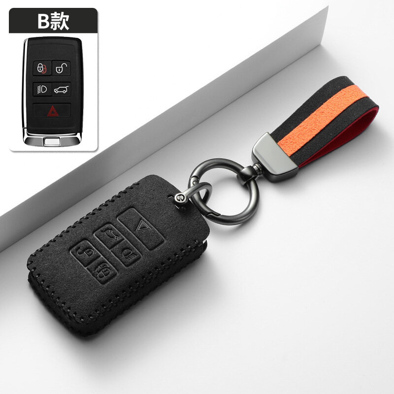 Чехол для ключа Land Rover Key Ring совместимый с Range Rover Discovery 5/4 Sport Freelander Evoque Defender 110 Velar
