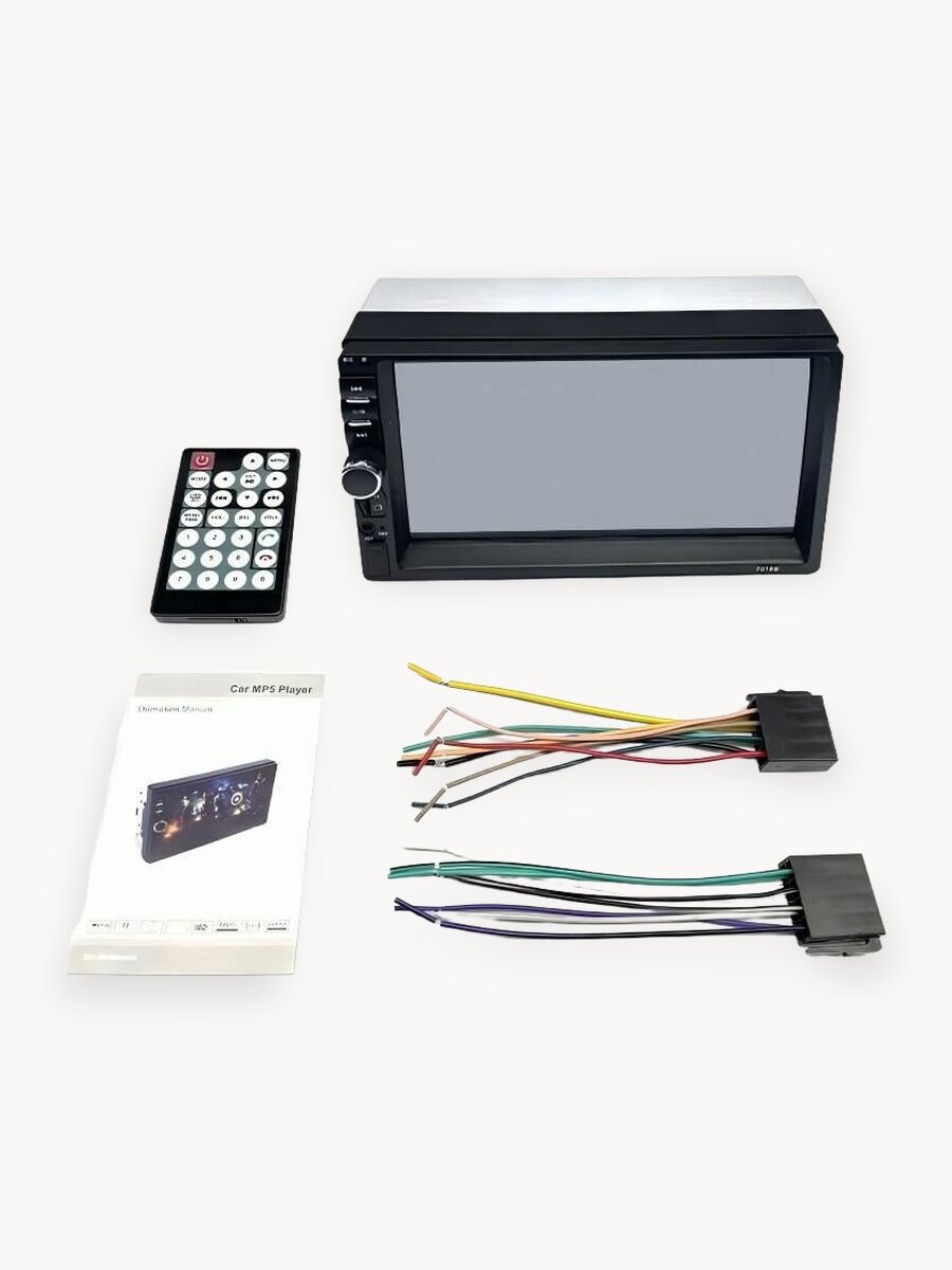 Автомагнитола 2 Din с сенсорным экраном 7" Автомобильный MP5-плеер c пультом