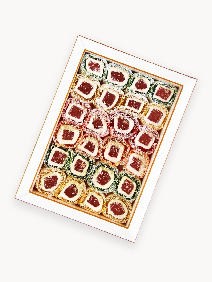 Рахат лукум "Фруктовая сарма" 400гр Алипаша восточные сладости