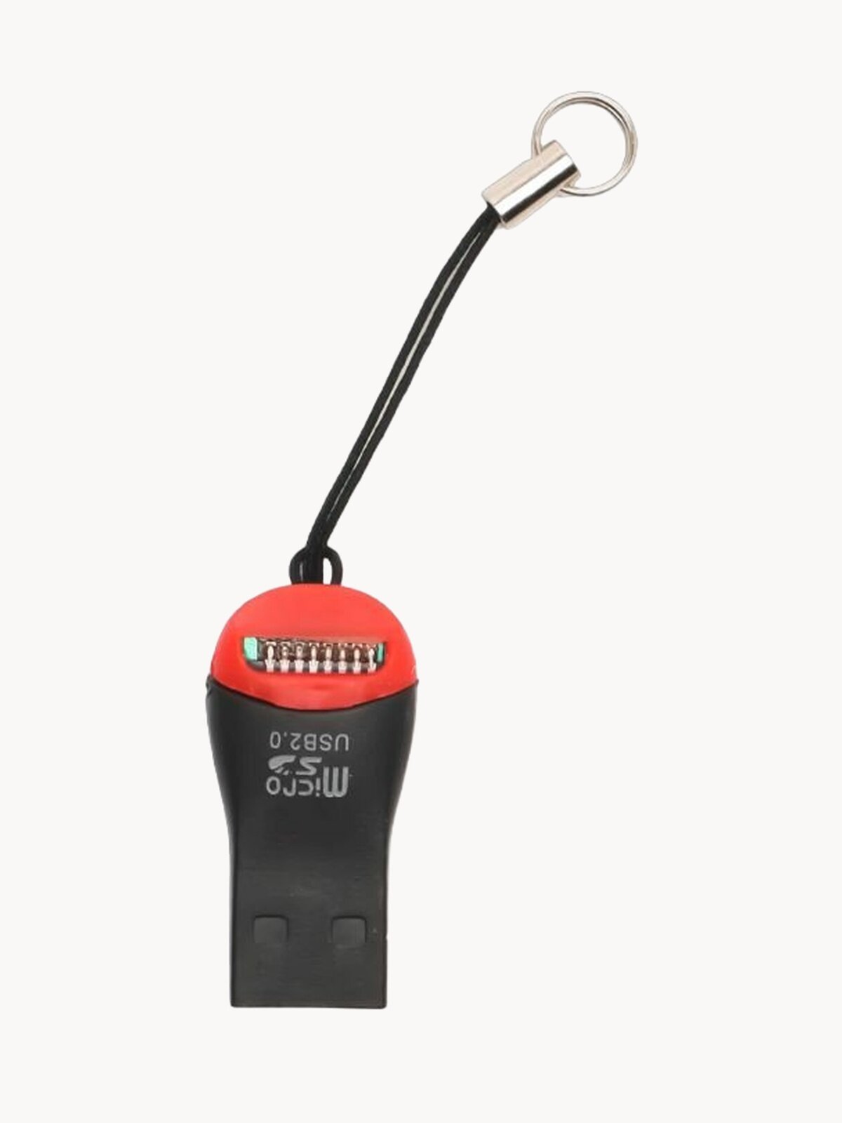 Переходник-Адаптер/ Картридер для карт microSD- USB 2.0