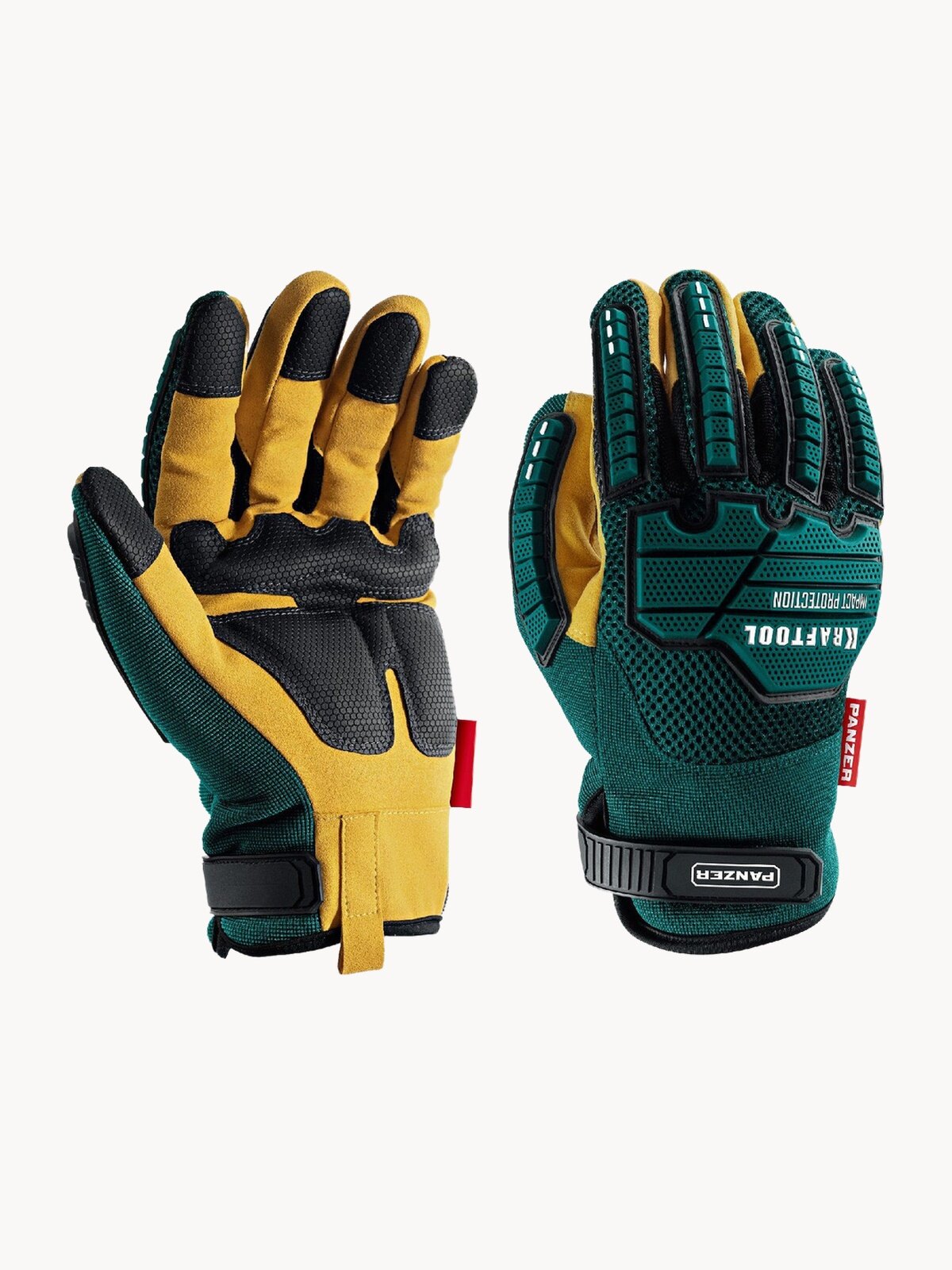 Профессиональные комбинированные перчатки KRAFTOOL Panzer р XL (10), виброзащита 11298-XL