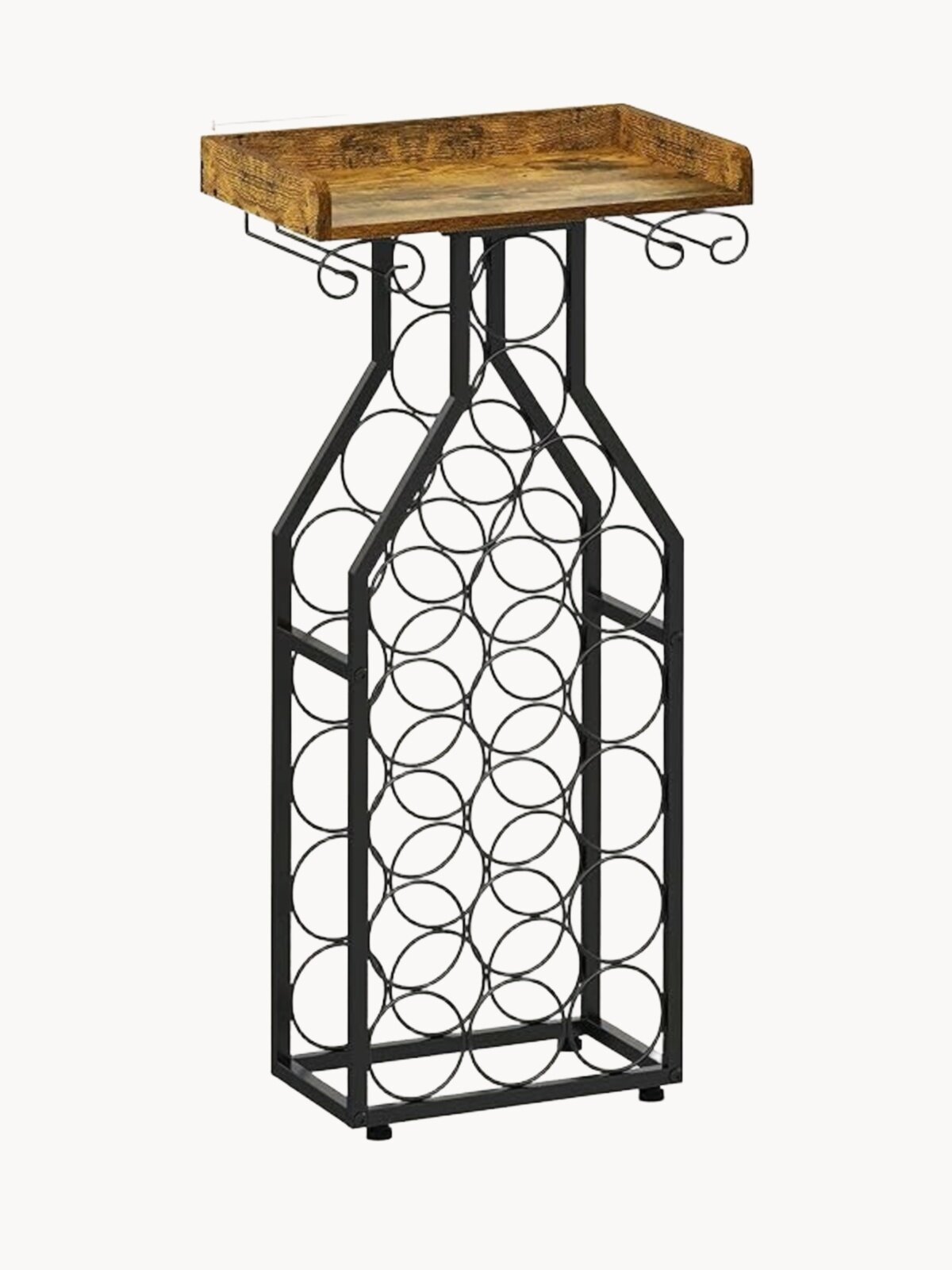 Стеллаж для хранения вина мини-бар стол с столешницей