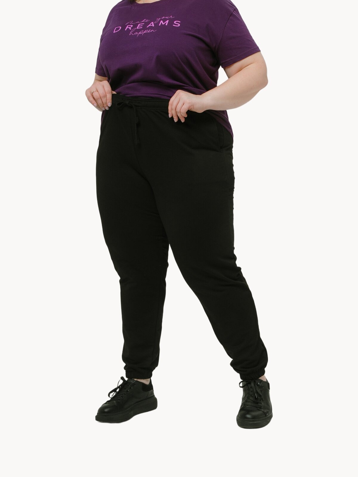 Брюки спортивные женские большого размера