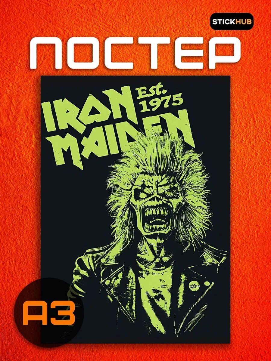 Постер на стену Iron Maiden