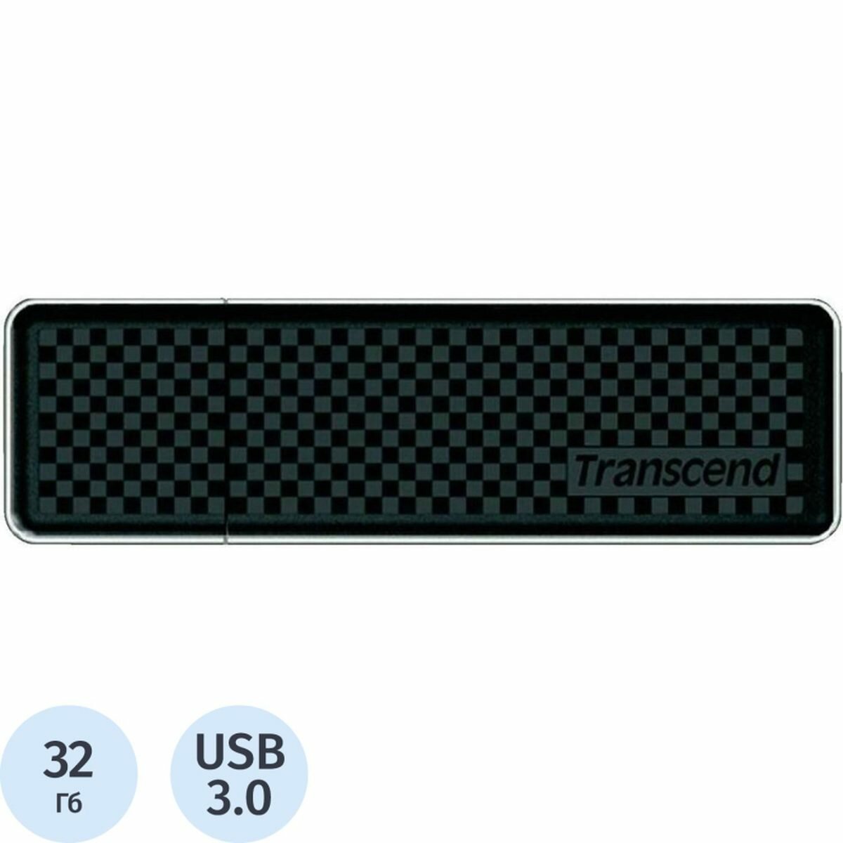 Флеш-память USB 32Gb Transcend Jetflash 780, черный и серый (TS32GJF780)