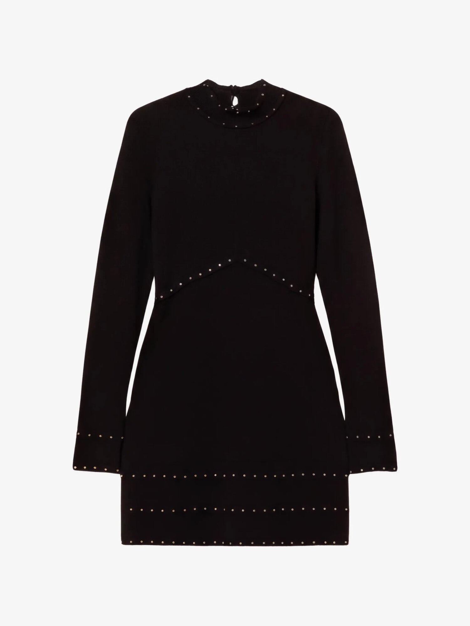 Платье Twinset Milano Short knit dress with studs