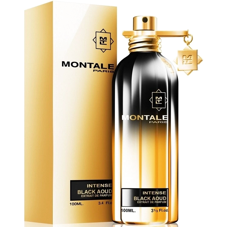 Унисекс парфюм Монталь Интенс Блэк Уд 100 мл - Montale Intense Black Aoud крепкий чёрный