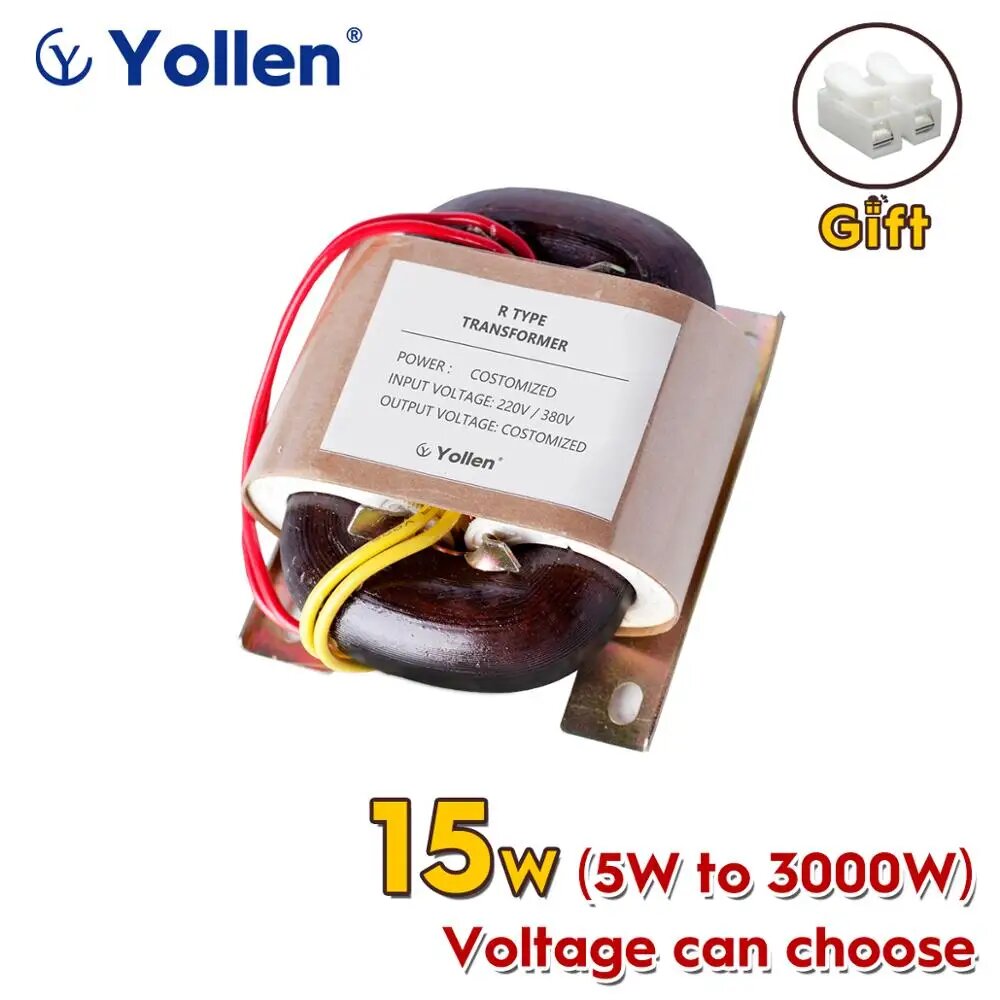 Yollen Трансформатор мощности R-Core R15VA 15 Вт
