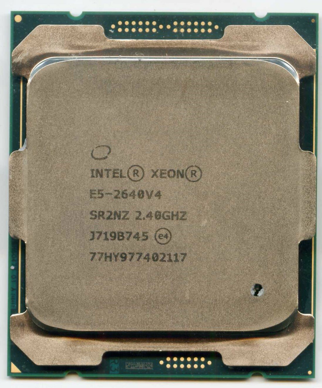 Процессор Intel Xeon E5-2640v4 2,4,-3,4,GHz, Socket 2011v3 10,20, core/без видеоядра