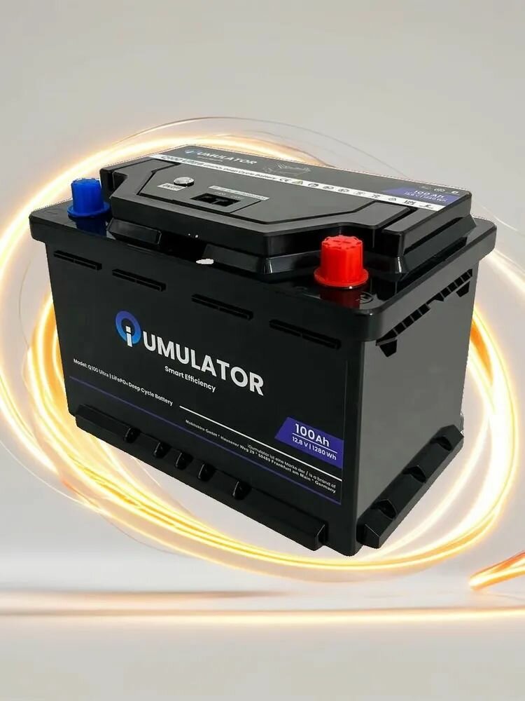 100 Ач LiFePO4 аккумулятор для рыбалки, охоты, автодомов, кемперов и лодок