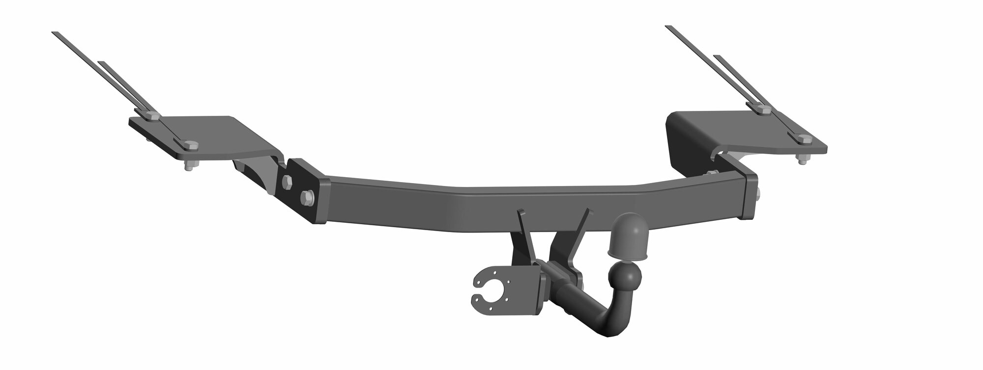 Фаркоп для Jetour X70 Plus (2021-); X90 Plus (2021-) "ORIS" 7623A