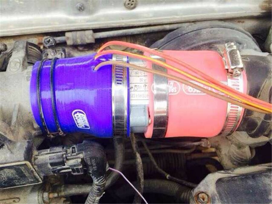 12V 16.5A Автомобильная Электрическая Турбина С Турбонаддувом Boost Bold Lines w / Контроллер