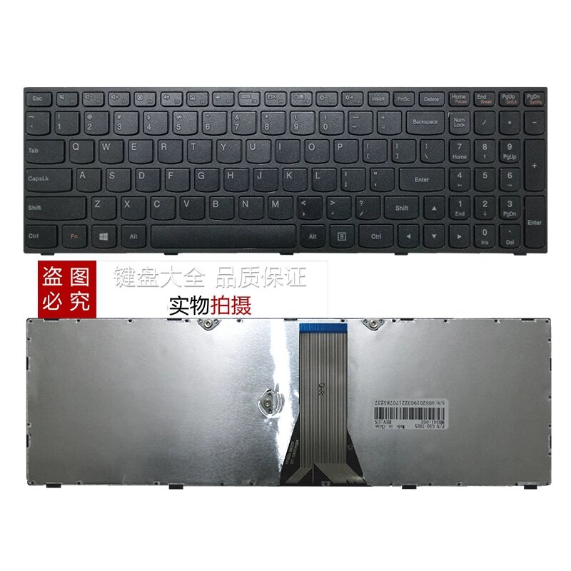 Подходит для Lenovo E50-70-80 E51-80 Z51-70 Z70-80 M50-70 V4000 клавиатура V2000 Совершенно новая модель с черной