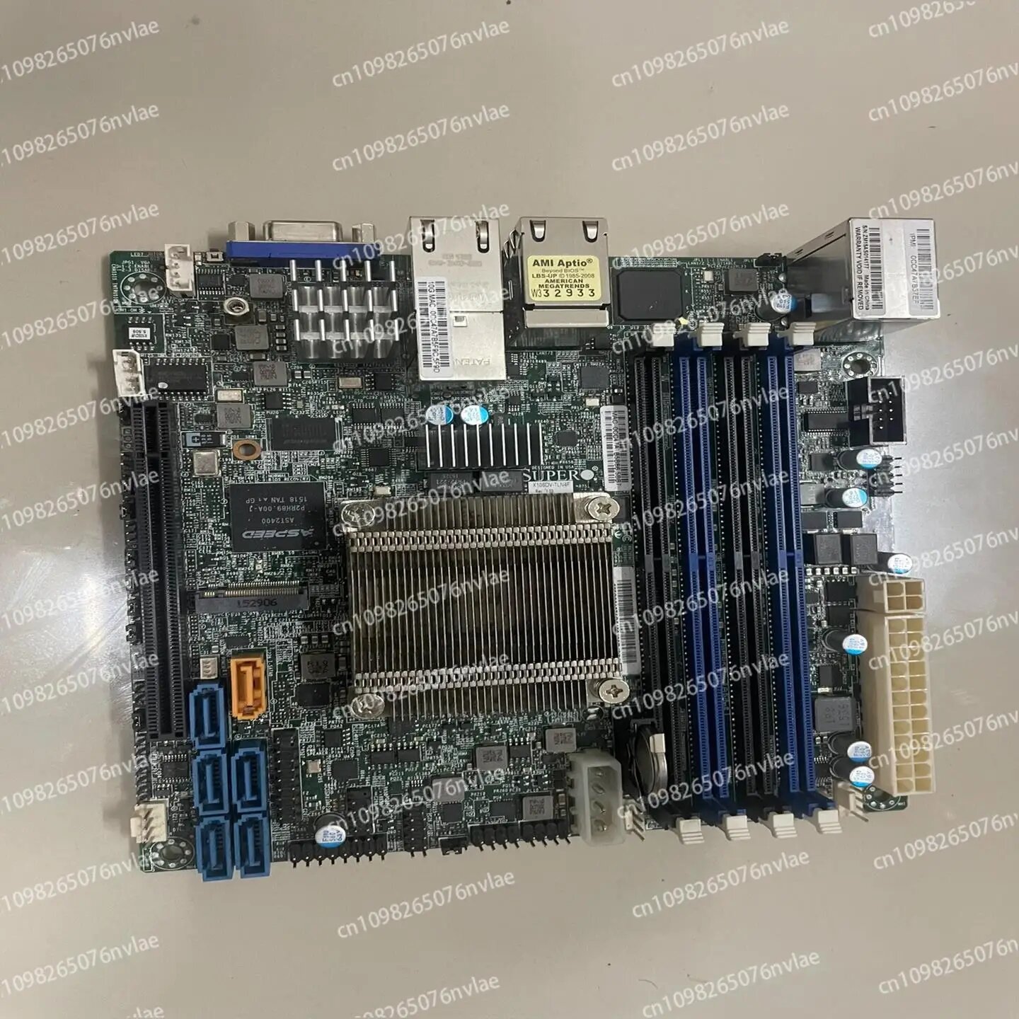 Сервер X10SDV-TLN4F Основная плата ITX интегрированная XEON + D