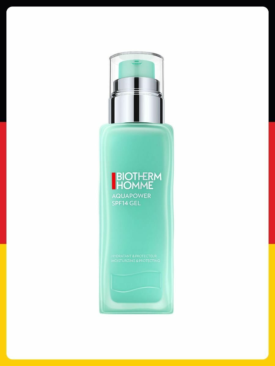 Гель для ухода за кожей Biotherm Homme Aquapower SPF14 Gel 75 мл