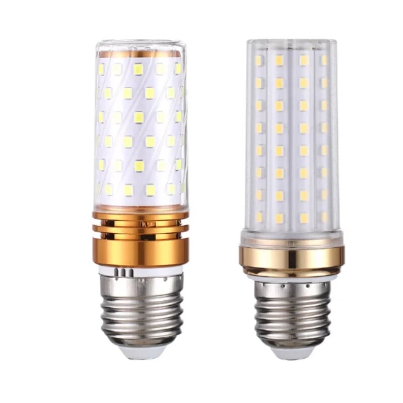 Светодиодная кукурузная лампа abay E27 E14 12/16/20/24 Вт 220/110 В Warm white 3000K, E27 20W