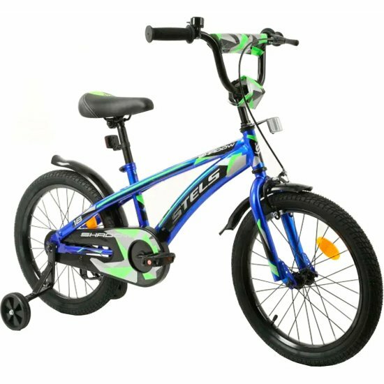 Детский велосипед Stels 18" Shadow KC Z010 Синий 2025 (М)