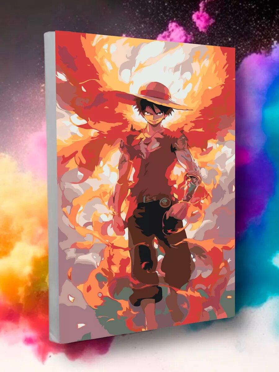 Картина по номерам Аниме