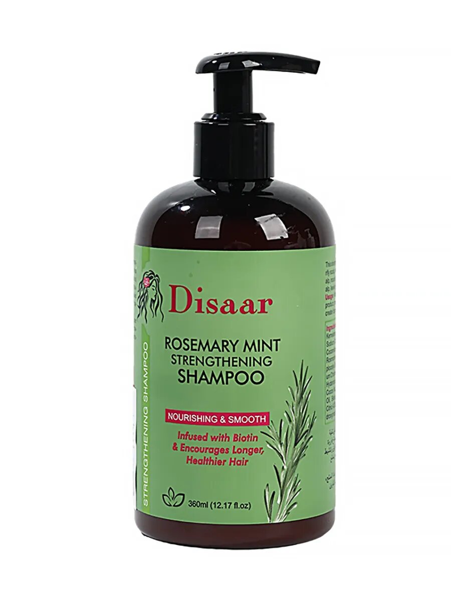 Шампунь укрепляющий с розмарином и мятой, 360мл