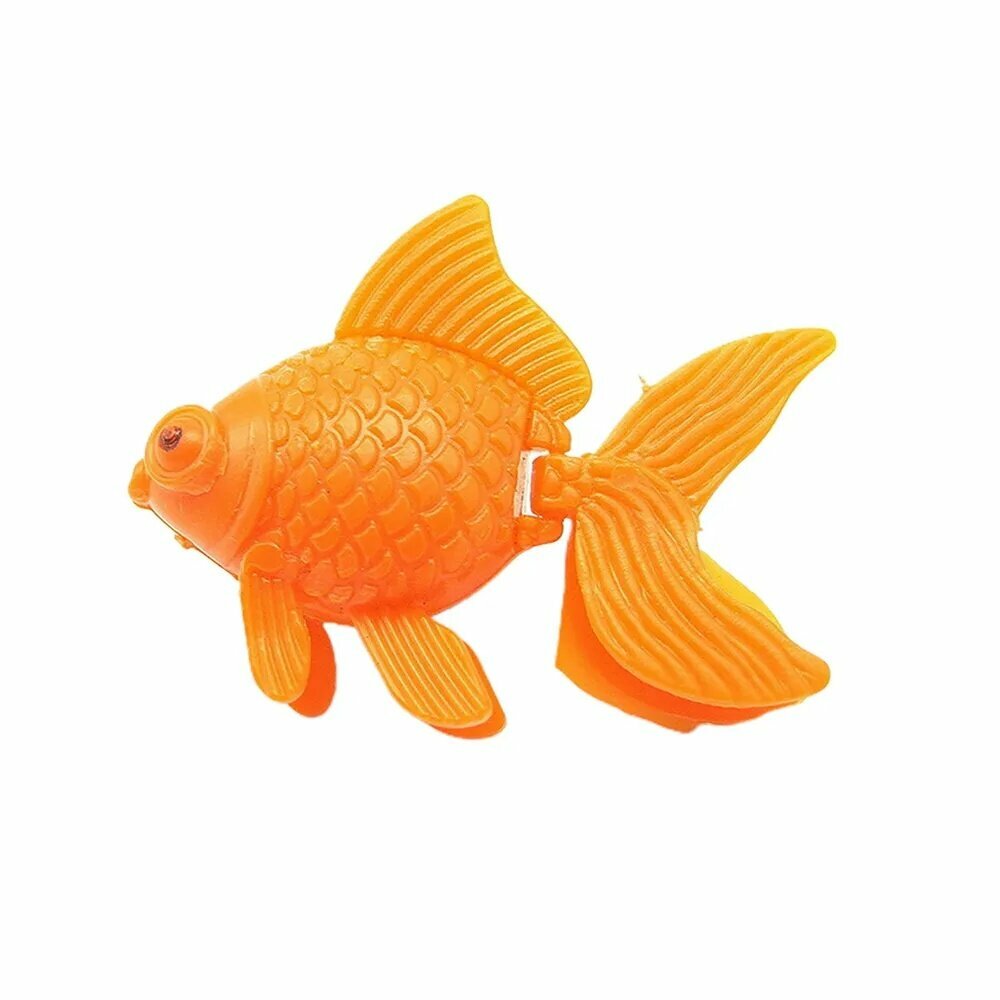 Декоративные пластиковые рыбки для аквариума