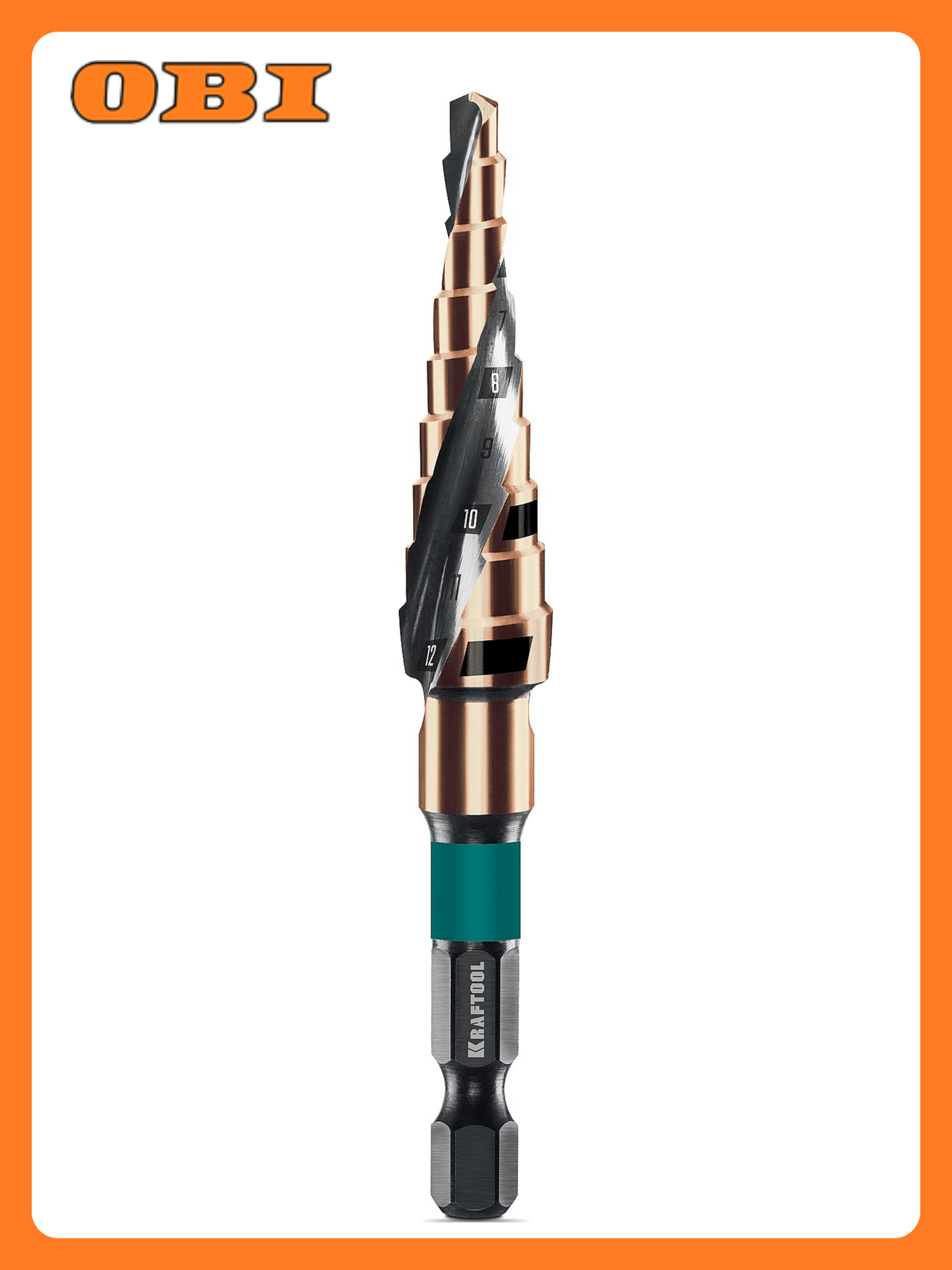 Сверло ступенчатое KRAFTOOL 29691-4-12-9