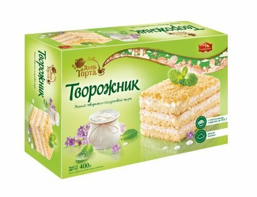 КБК Черёмушки Торт Творожник, 400 гр