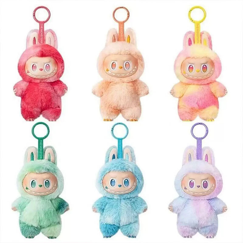 Мягкая виниловая игрушка ZIMOMO Big Boss LABUBU Archangel, 58 см и 38 см, большая кукла в подарочной коробке.