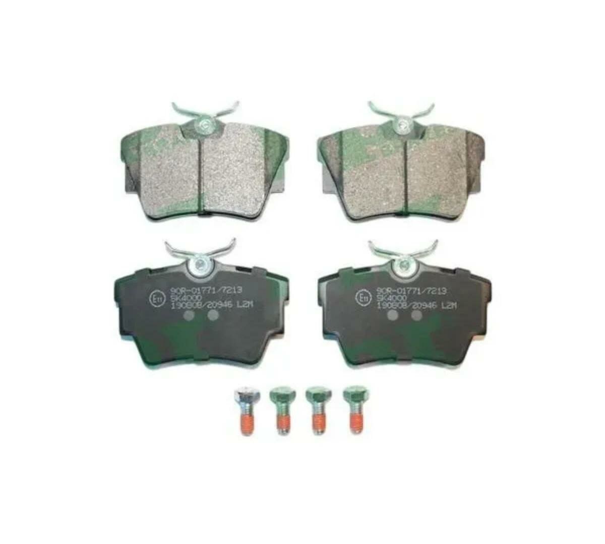 Колодки тормозные AP 05P946, задние, Nissan Primastar 01, Opel Vivaro 01, Renault Trafic II 01