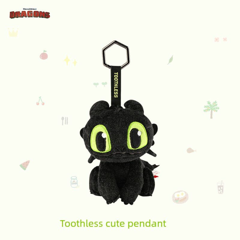 Официальный ключен 11 см Toothless, мягкий эластичный хлопок