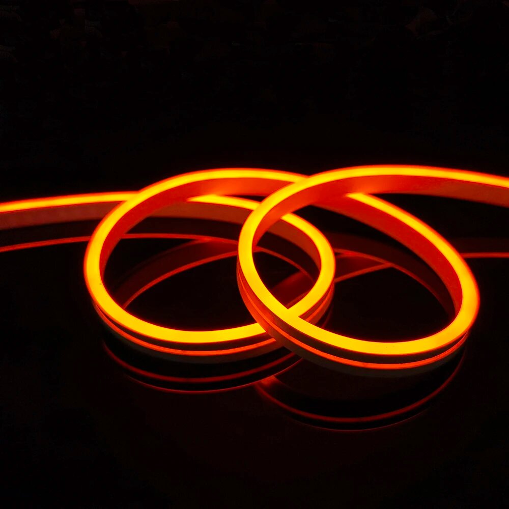 Лента неонового свечения 5м 10м 15м 20м 12V LED SMD 2835 120 светодиодов/м IP67 водонепроницаемая DIY мягкая светодиодная планка для декора