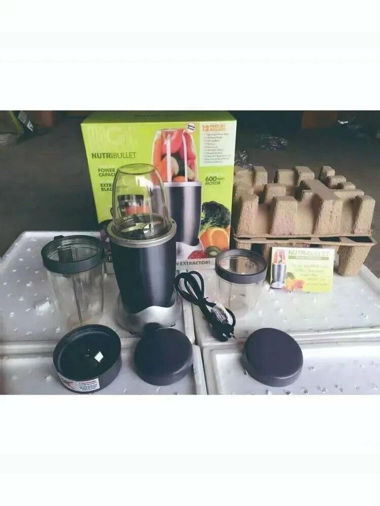 Nutribullet Стационарный блендер Pro NB908CP, серый