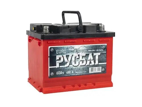 АКБ 6СТ- 60 /русбат/ О. П.