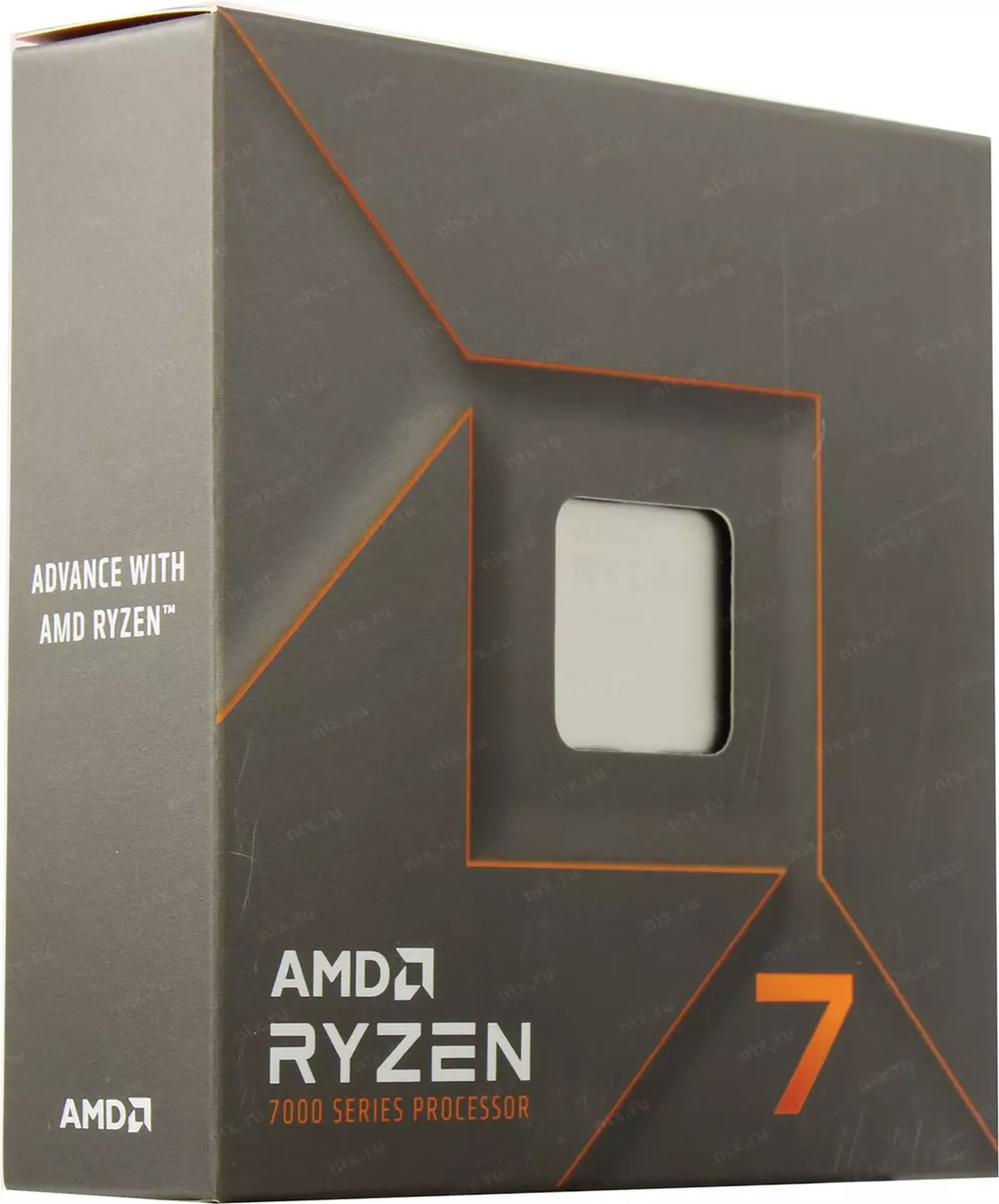 Процессор AMD Ryzen 7 7700X Raphael, AM5, 4500Mhz, L3 32Mb, BOX (100-100000591WOF)