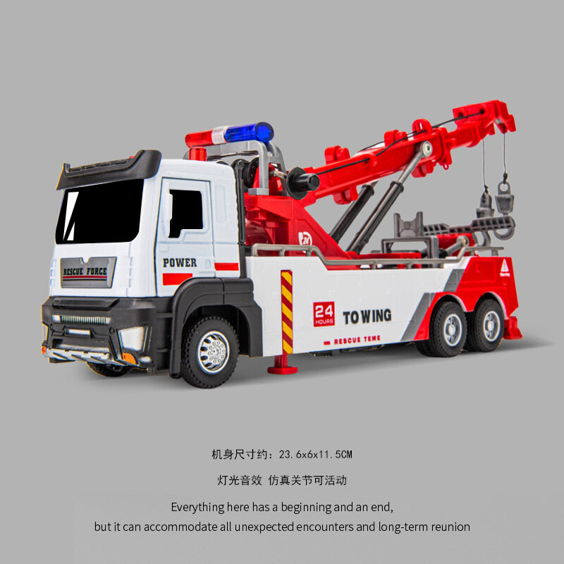 Детский экскаватор из сплава, детский набор строительной техники, мини-экскаватор, экскаватор-погрузчик, модель крана, игрушка для мальчиков.