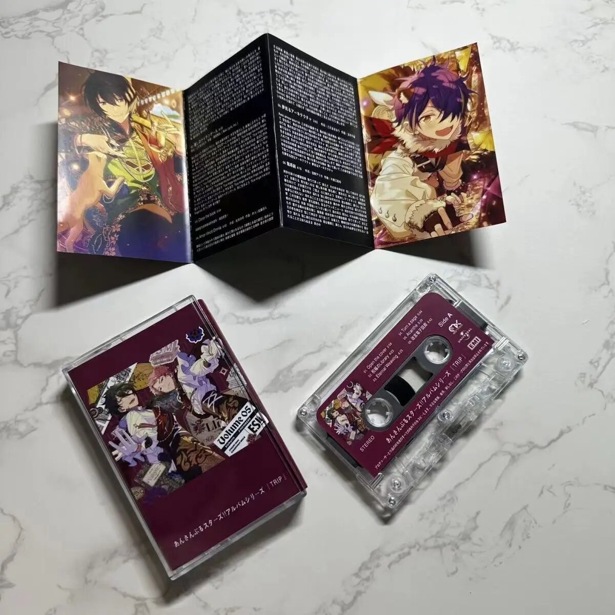 Бутафорский набор для косплея Anime Game Ensemble Stars Katou Tatsuya Music Tape