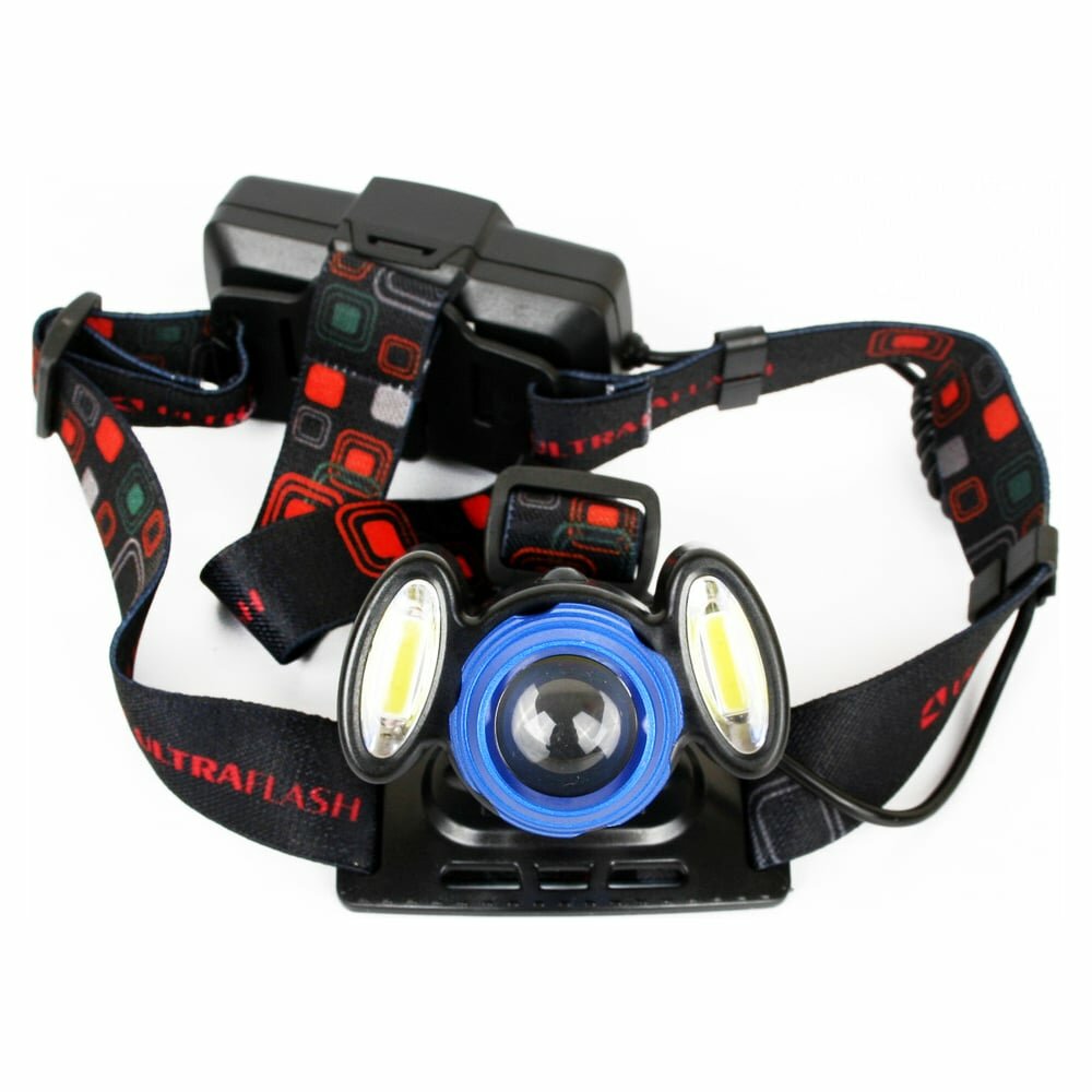 Налобный аккумуляторный фонарь Ultraflash E1334