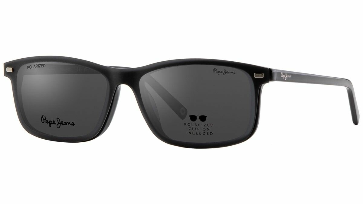 Pepe Jeans Rei 7439 001P + Clip-On Polarized оправа для очков