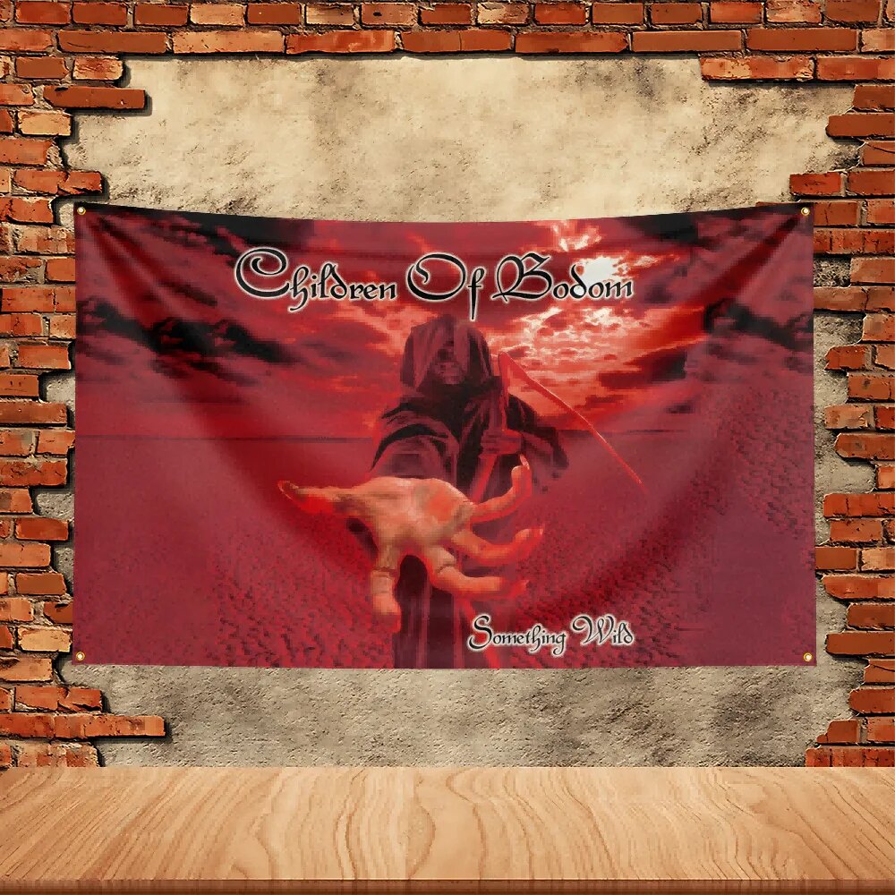 Флаг Children Of Bodom 90x150см Полиэстер 120 x 180cm, ZH4305