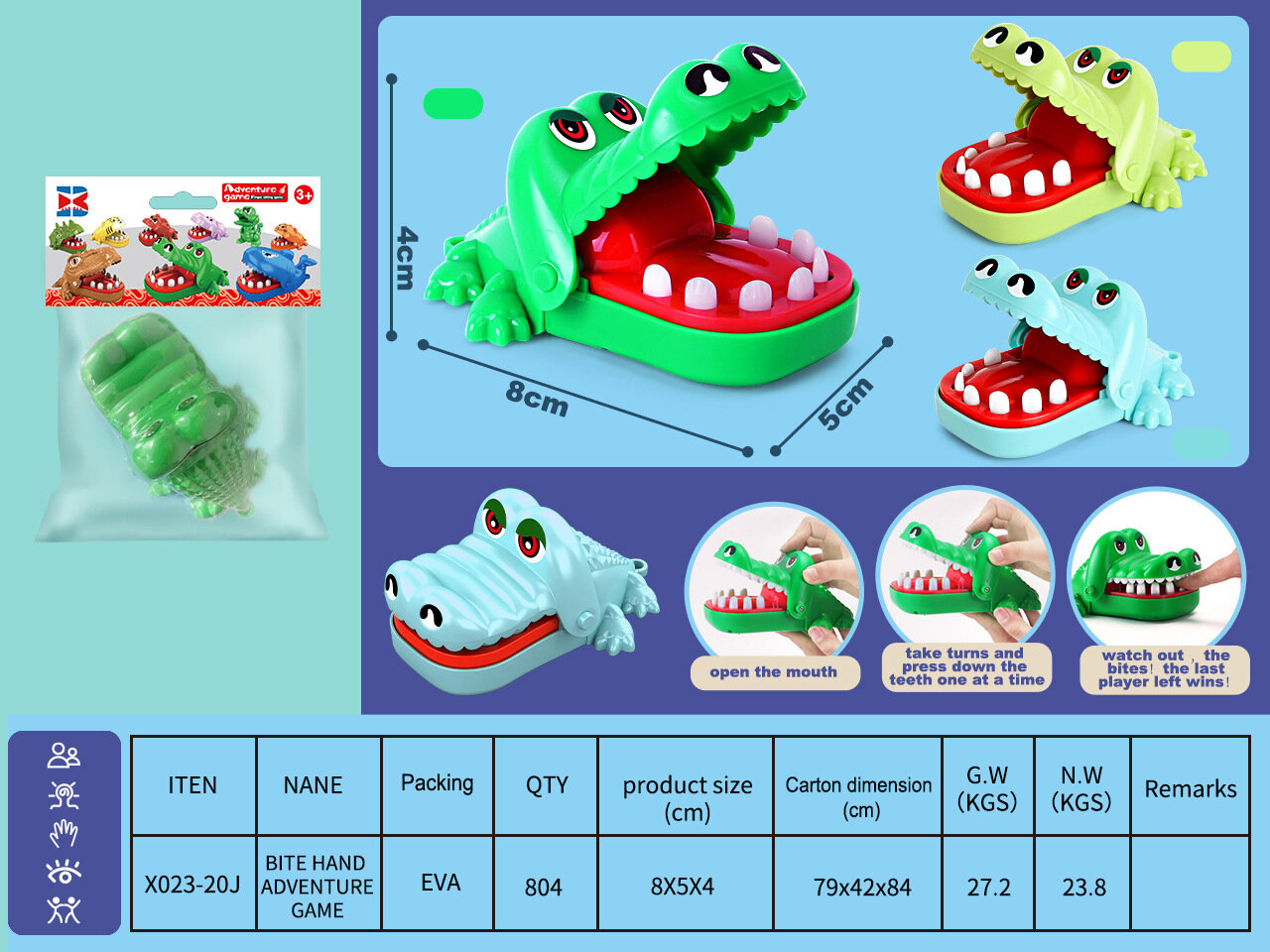 Большой рот крокодил игрушка большой динозавр кусает палец акула трюк детские декомпрессионные игрушки оптом