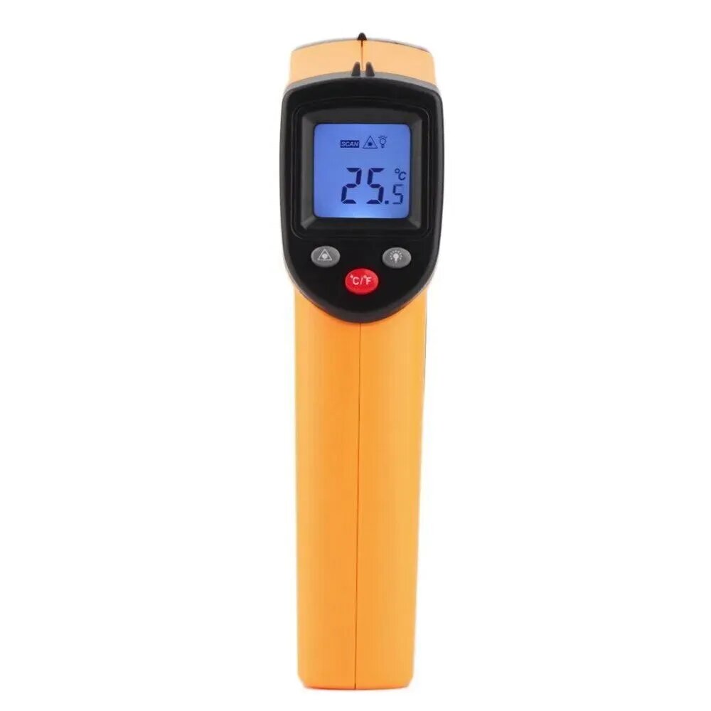 Пирометр BENETECH GM320 с лазерным прицелом, от -50 до +400 °C — фото 1