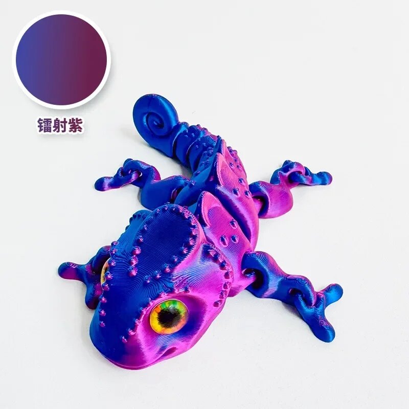 3D-фигурка хамелеона 11, 10 см