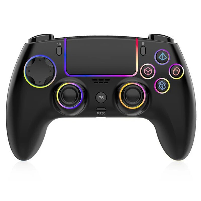 Беспроводной контроллер для PS5/PS4 с вибрационной соматосенсорной функцией и кнопкой «Назад» Беспроводной геймпад