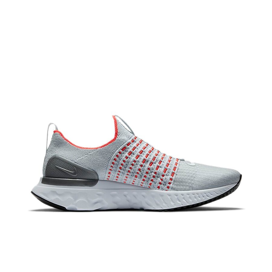 Кроссовки NIKE React Phantom Run Flyknit 2, размер EU 40 стопа (25CM), gray — фото 1