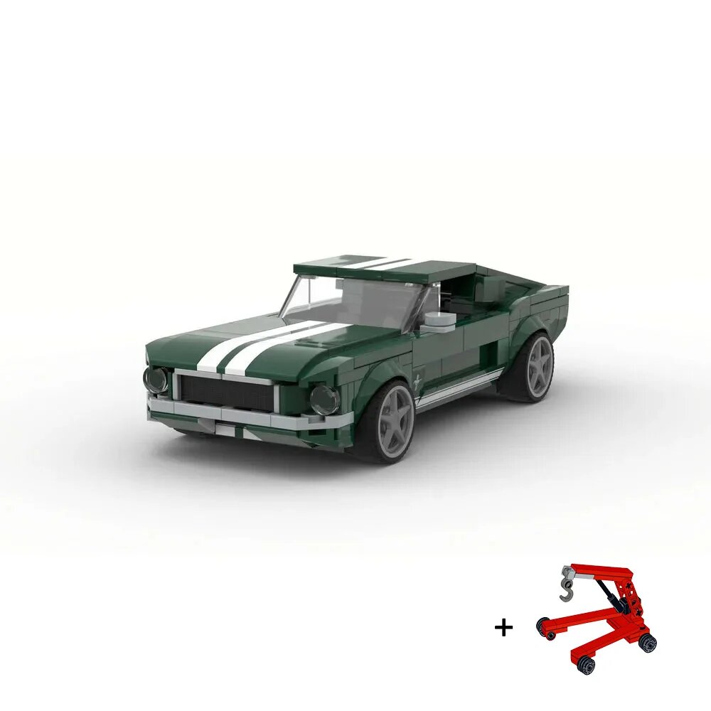 Лего Ford Mustang Fastback 1967, Размер: QR code