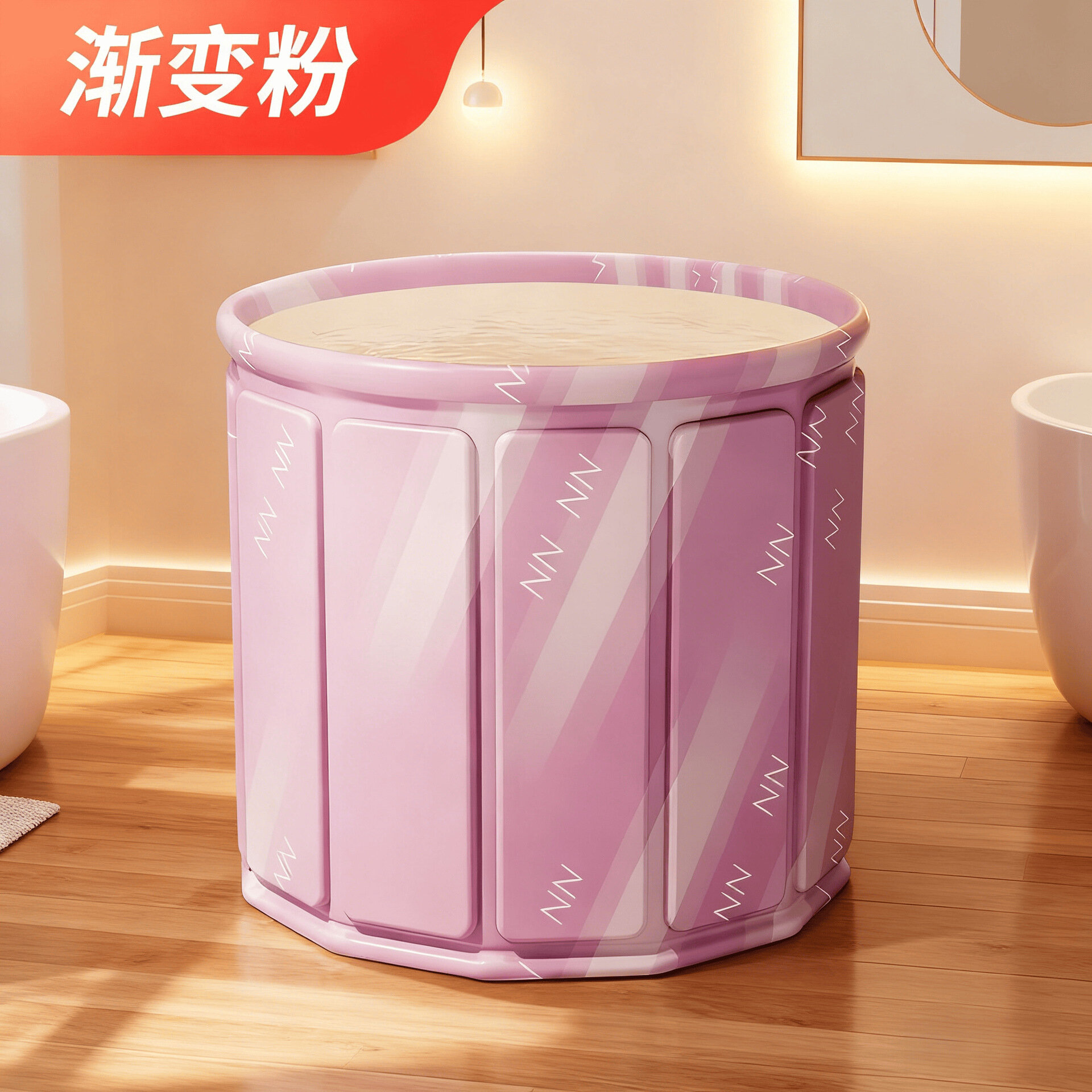 Складное ведро для ванны для взрослых и детей, зимнее ведро для полного тела для домашнего использования, портативное, минимальный заказ одной штуки