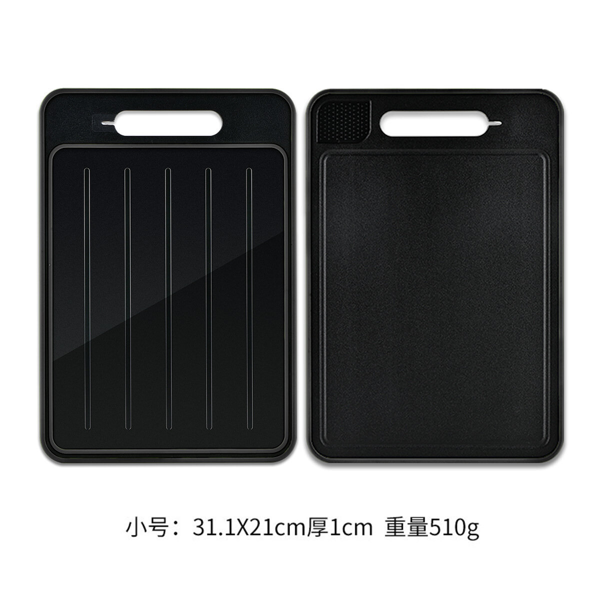 Доска для резки из алюминиевого сплава с распылением краски, двусторонняя, многофункциональная, с точилкой для ножей и измельчителем чеснока