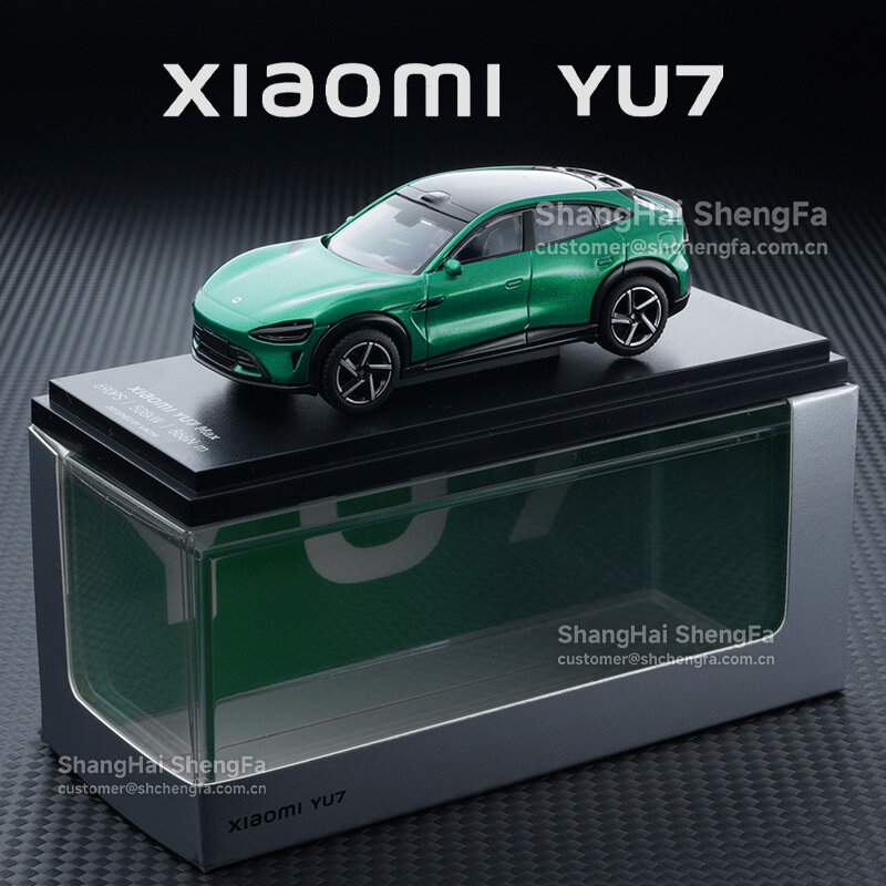 Оригинальная модель автомобиля Xiaomi 1/64 Xiaomi SU7 Ultra Max, модель автомобиля из сплава, симуляция модели автомобиля, украшение